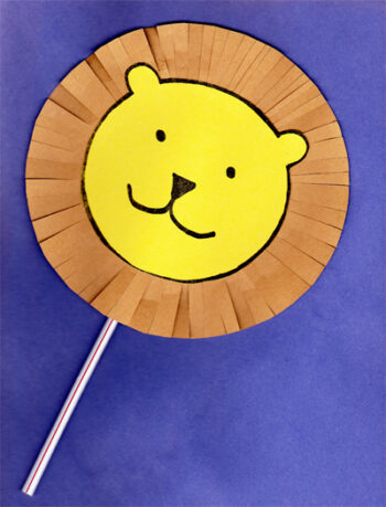 Lion Puppet Craft | Kindergarten Nation