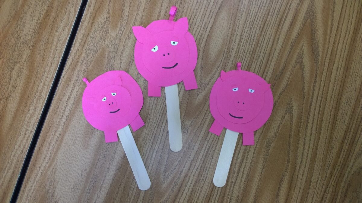 Three Little Pigs - Retelling Puppets Craft And Activity