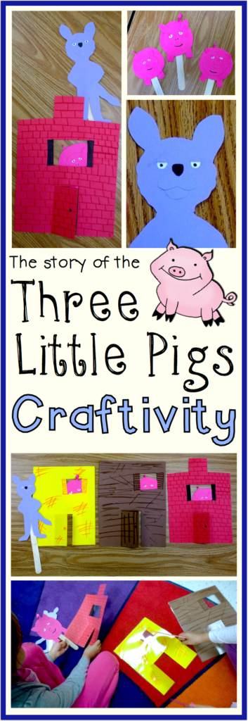 Three Little Pigs - Retelling Puppets Craft And Activity