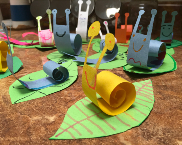 Snail Craft & Writing Prompt