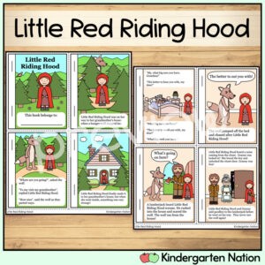 Fairy Tales Printable Short Stories Mini-Books | Kindergarten Nation